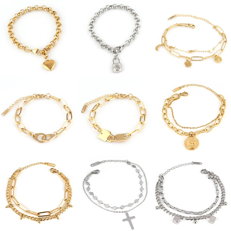 Pulsera-gruesa-de-candado-bohemio-para-mujer-brazalete-Vintage-con ...