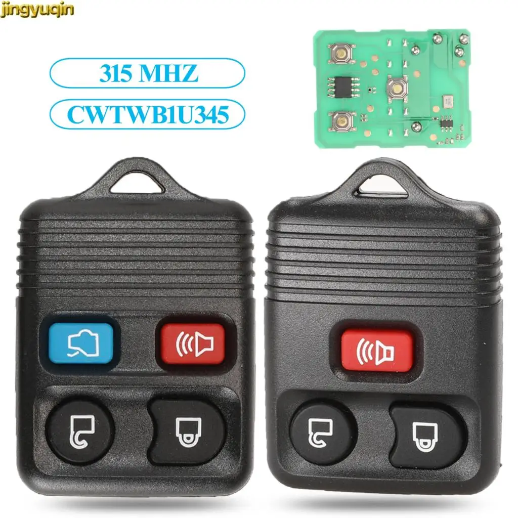 Jingyuqin-Remote-Car-Key-Control-315-433MHZ-For-Ford-Edge-Freestar ...