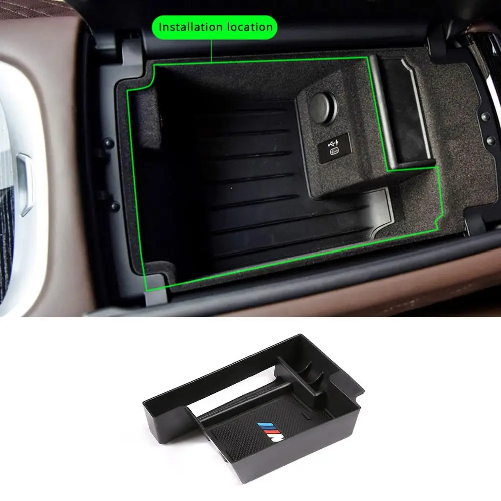 For Bmw 7 Series G11 G12 730li 740li 2016-19 Storage Box Central ...