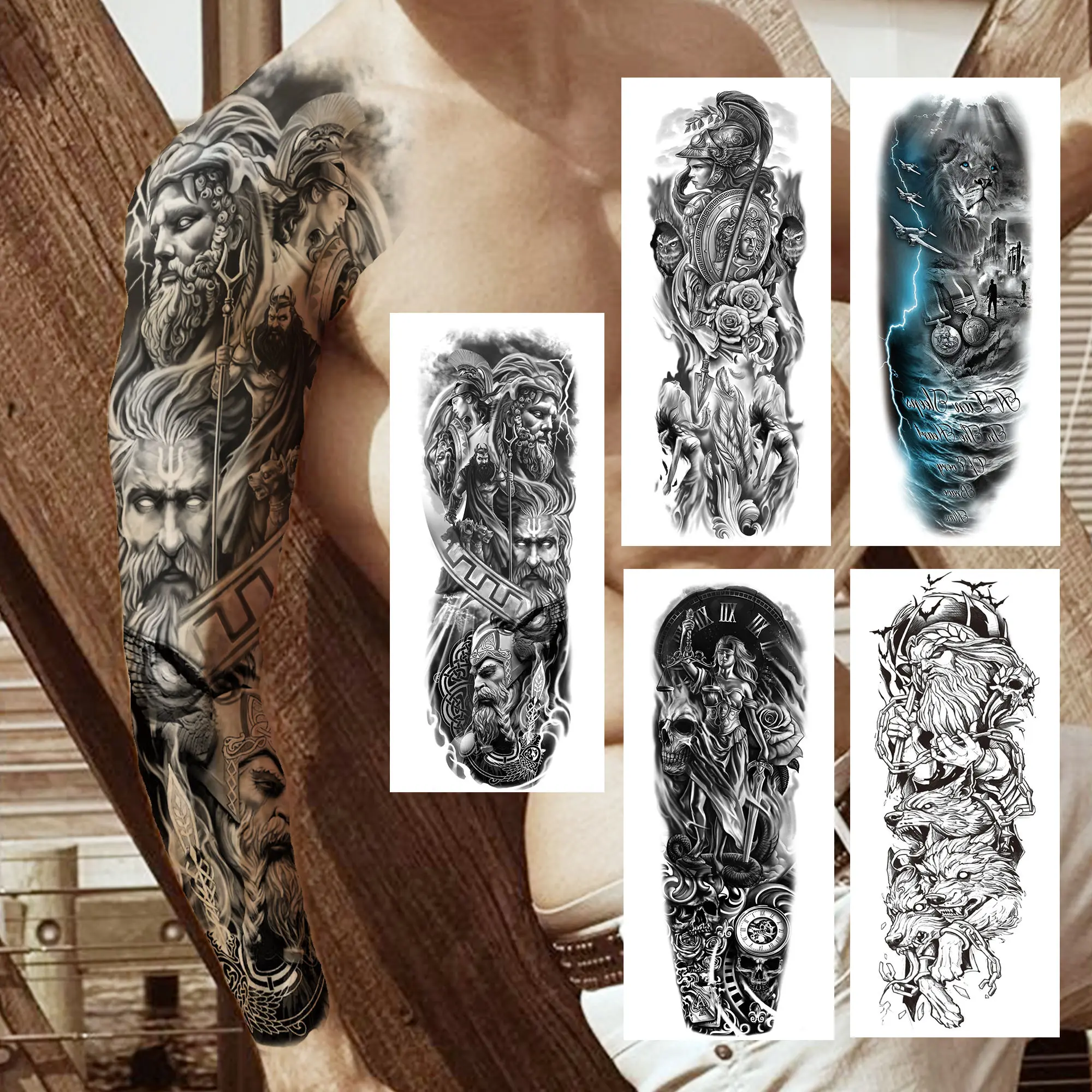 Demon Sleeve Tattoos