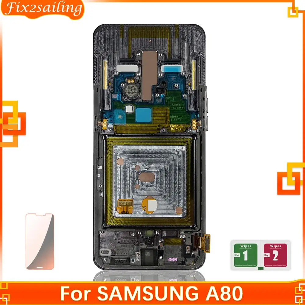 Good-Tested-Black-LCD-With-Frame-LCD-6-7-LCD-Display-For-Samsung-Galaxy ...