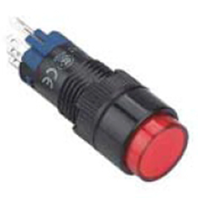 ELEWIND 12mm Plastic momentary or Latching 5 PIN terminal illuminated ...
