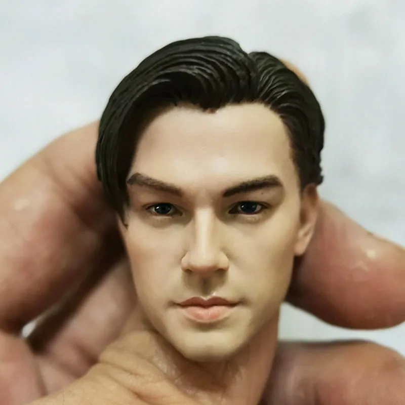 1-6-Male-Figure-head-carving-model-Handsome-man-movie-star-head-sculpt ...