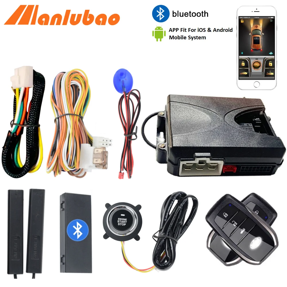 Manlubao-Smart-Pke-Keyless-Entry-Remote-Starter-Engine-Start-Stop-Car ...