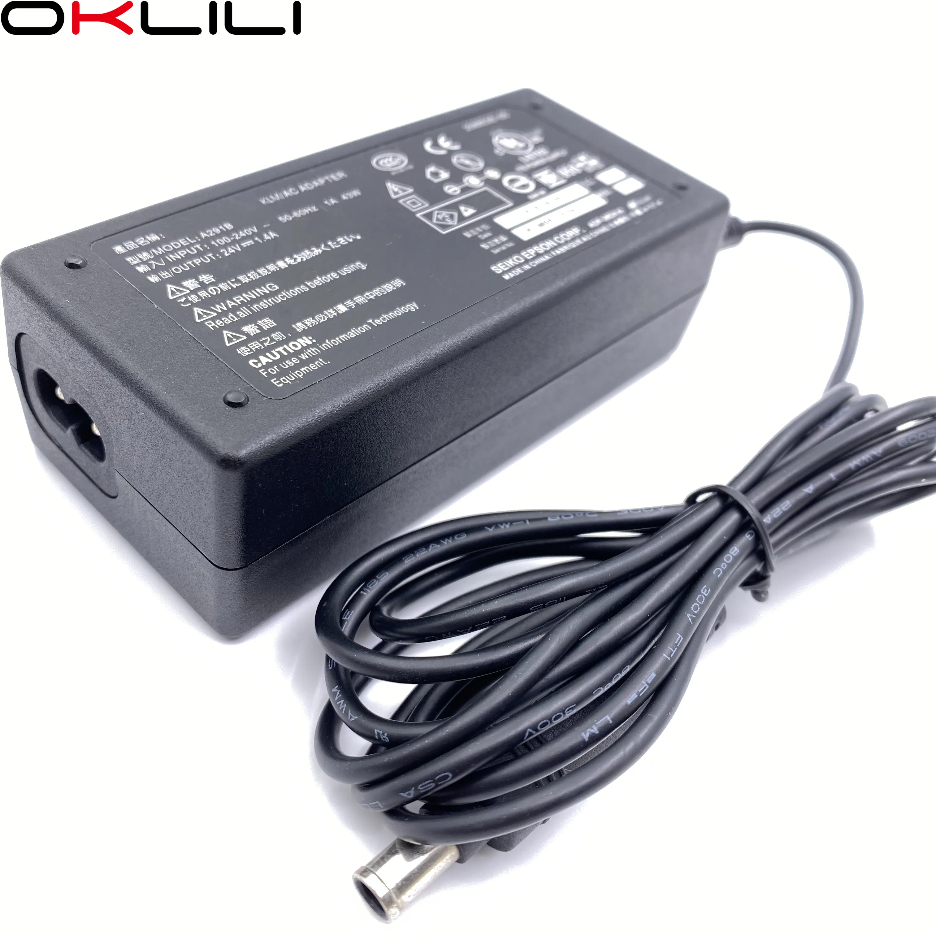 AC Adapter Charger Power Supply for Epson V500 V550 V600 V700 V750 V800 ...