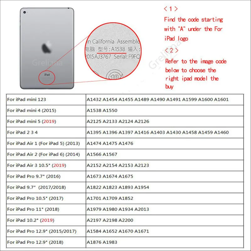 Magnet Cover For iPad Air 3/2 Case for iPad mini 2/3/4/5 Cover for ...