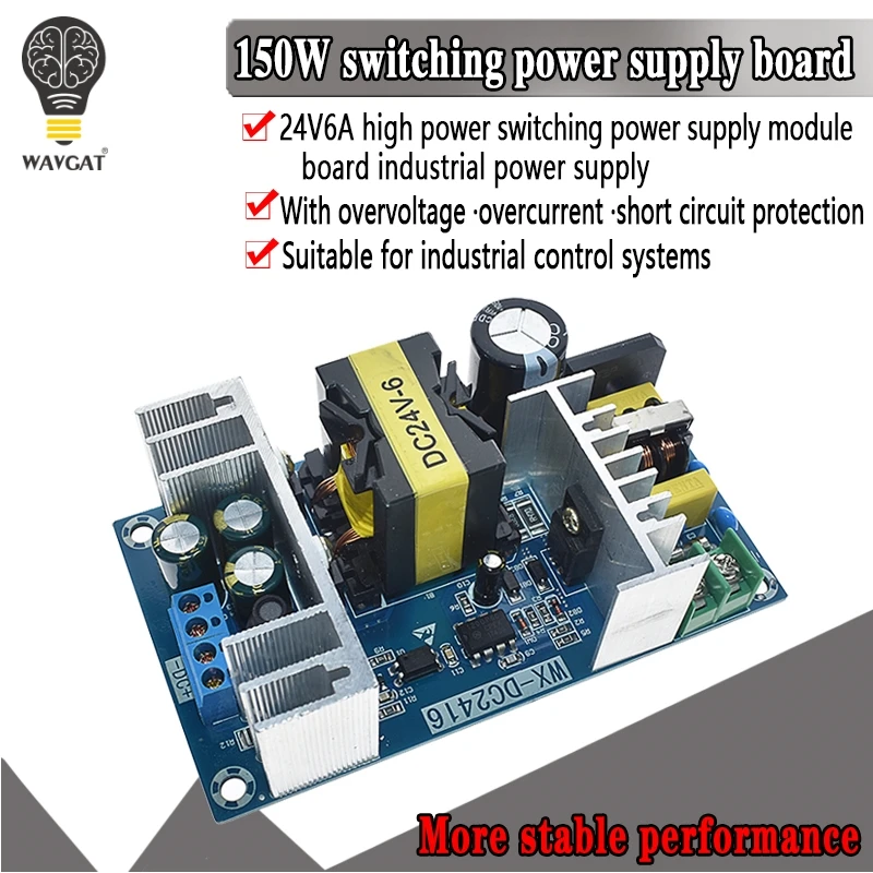 Power-Supply-Module-AC-110V-220V-to-DC-24V-6A-AC-DC-Switching-Power ...