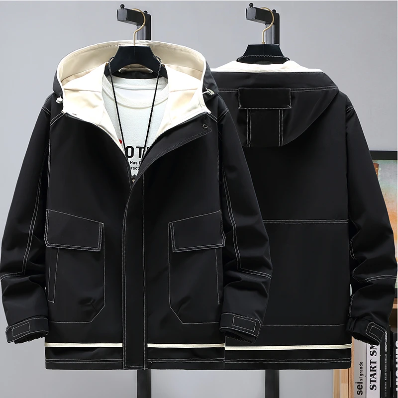 170kg Spring And Autumn Large Size 10XL 9XL 8XL Jacket Men Plus Fat ...