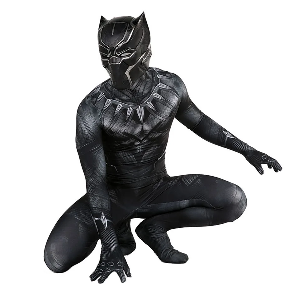 Zwarte Panter Wonder Cosplay Ons Materiaal Van Hoge Kwaliteit Zwoele