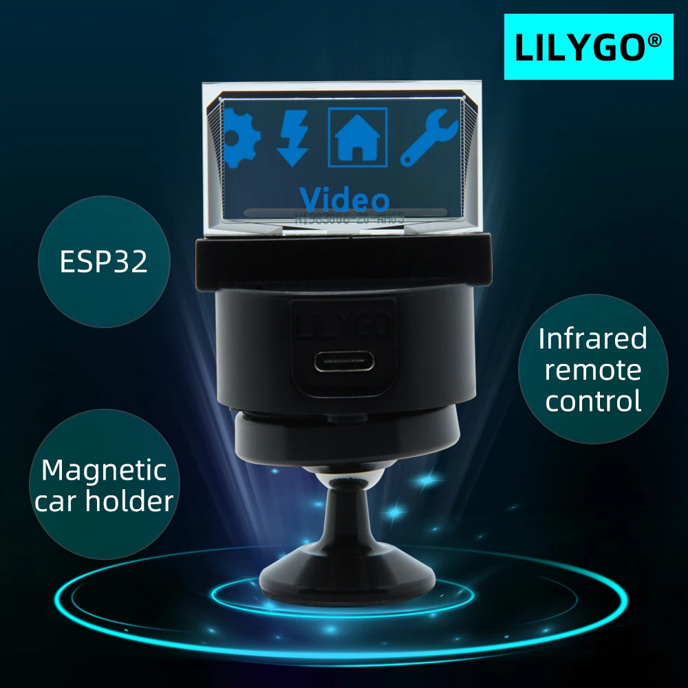 LILYGO® TTGO TTV Transparent Screen OLED Infrared Remote Control ...