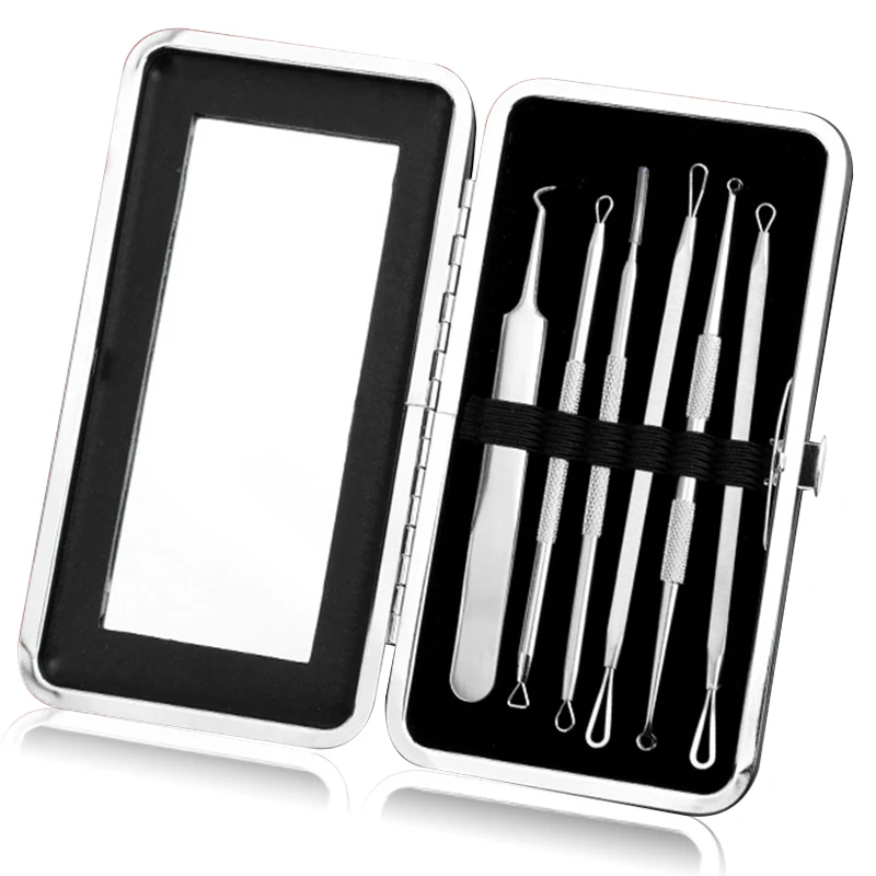 6pcs-set-Acne-Blackhead-Pimple-Treatment-Pin-Kits-Pin-Needle-Removal ...