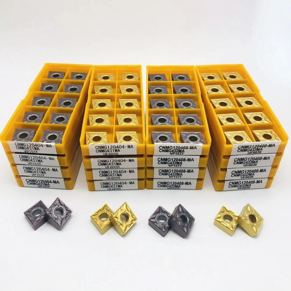 Cnmg120408 Cnmg120404 Vp15tf Ue6020 Us735 High-quality Carbide Cnc Machine Tool Milling Cutter ...