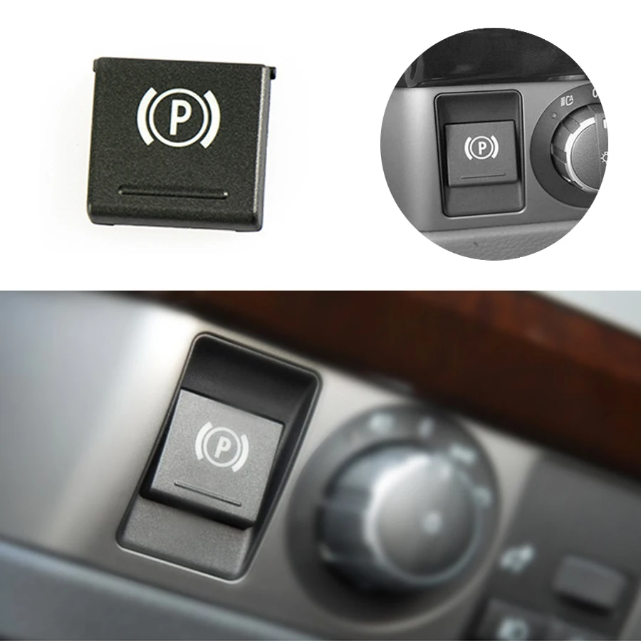For-BMW-7-Series-E66-E65-Handbrake-Parking-Brake-P-Button-Switch-Cover ...