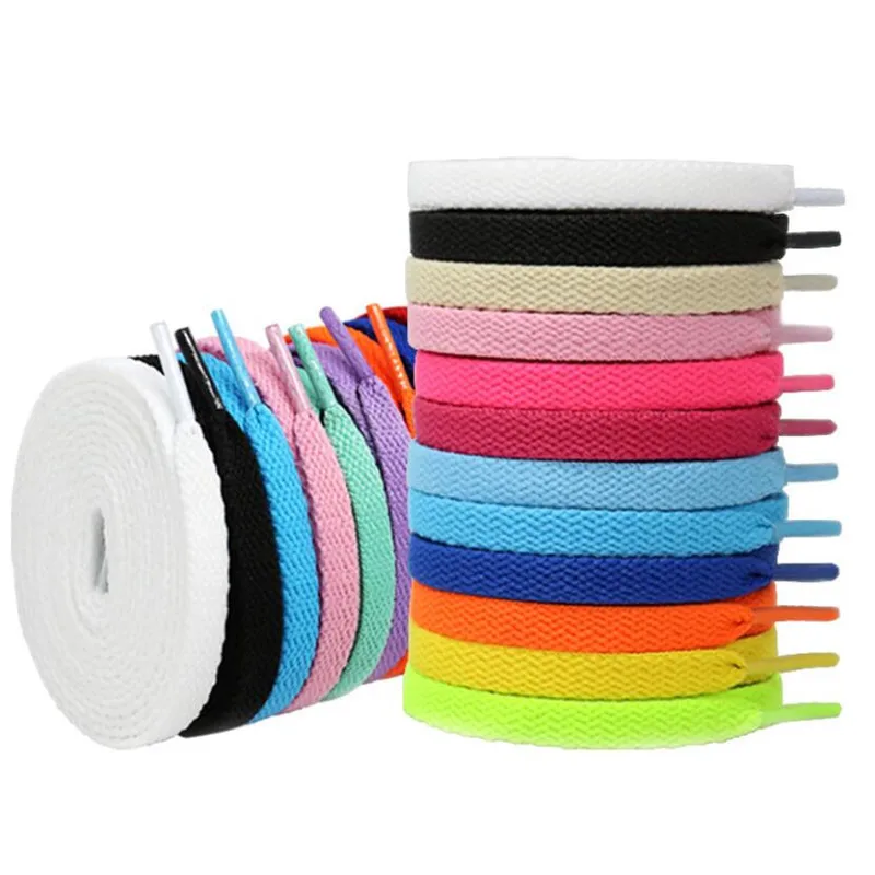 120cm Round Shoelaces 15 Colors Sneaker Shoe Laces Strings Shoelaces ...
