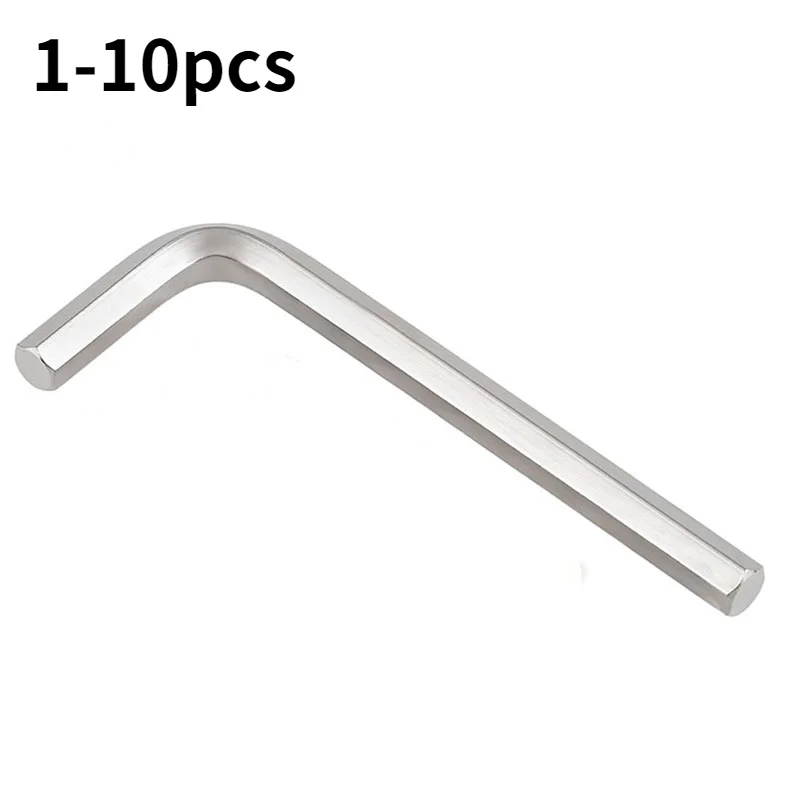 M1.5 M2 M2.5 M3 M4 M5-M17 L Shaped Hex Keys Allen Key Wrench Nickel ...