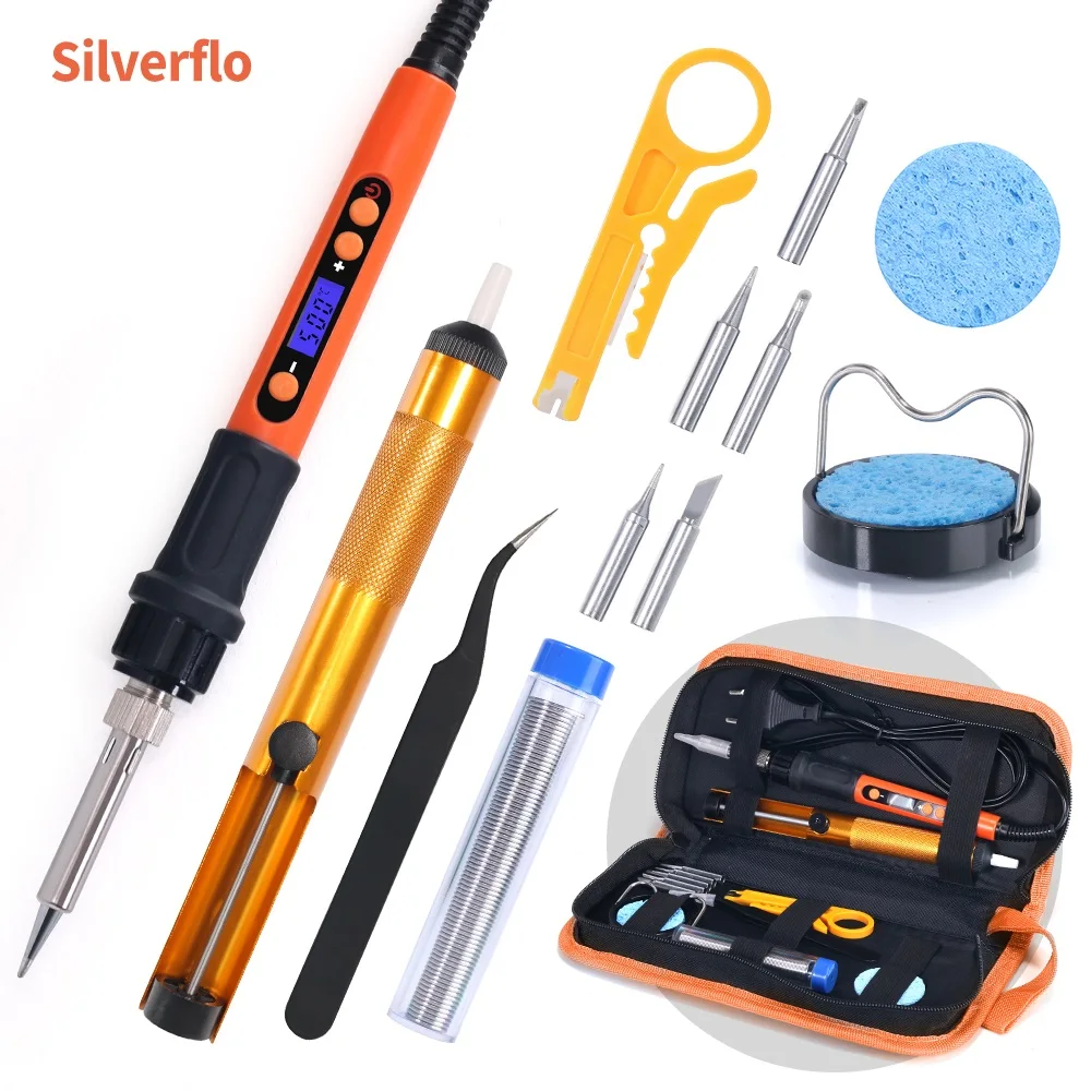 928d 100w Soldering Iron Kit With Slot Heating Element 500 Celsius ...