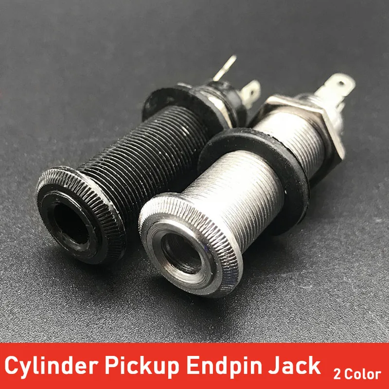 Threaded Cylinder Electric Guitar Pickup Endpin Jack Output Input Jack ...
