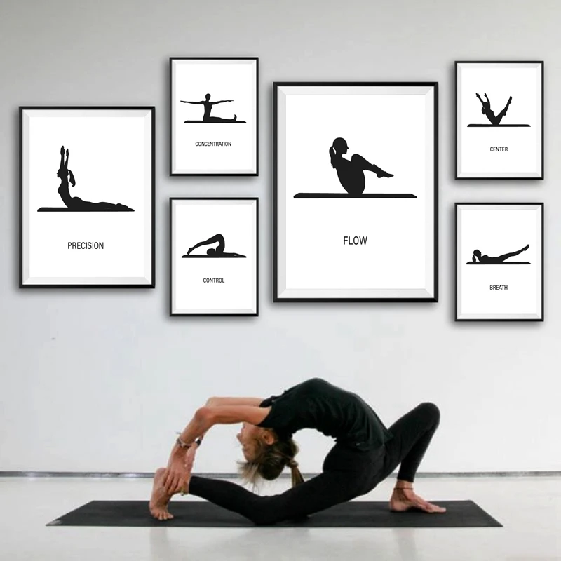 PILATES-Posters-and-Prints-Pilates-Gift-Pilates-Studio-Decor-Modern ...
