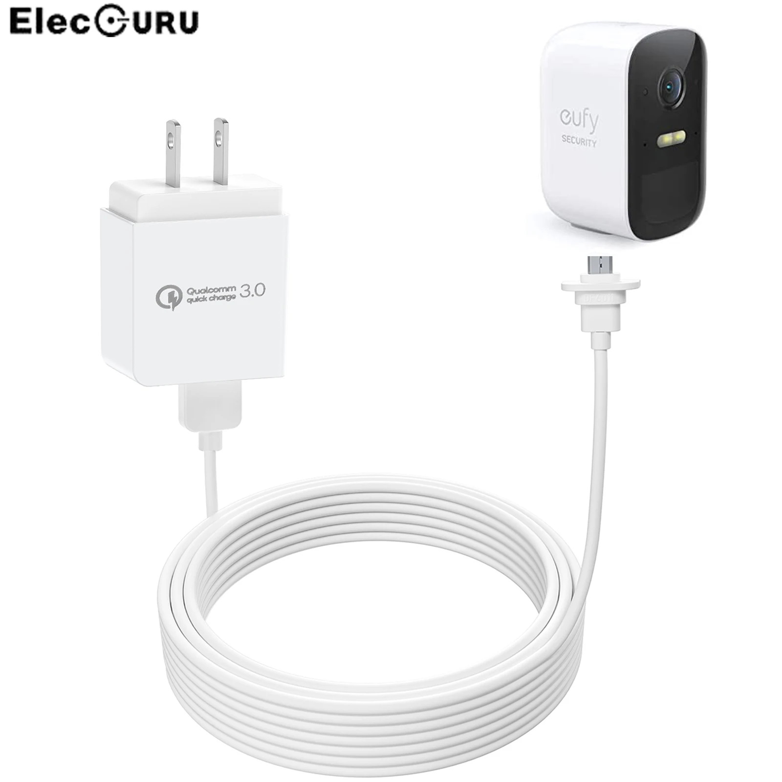 Eufy-2C-2C-Pro-Camera-Cable-30ft-9m-Waterproof-Charging-Cable-Power ...