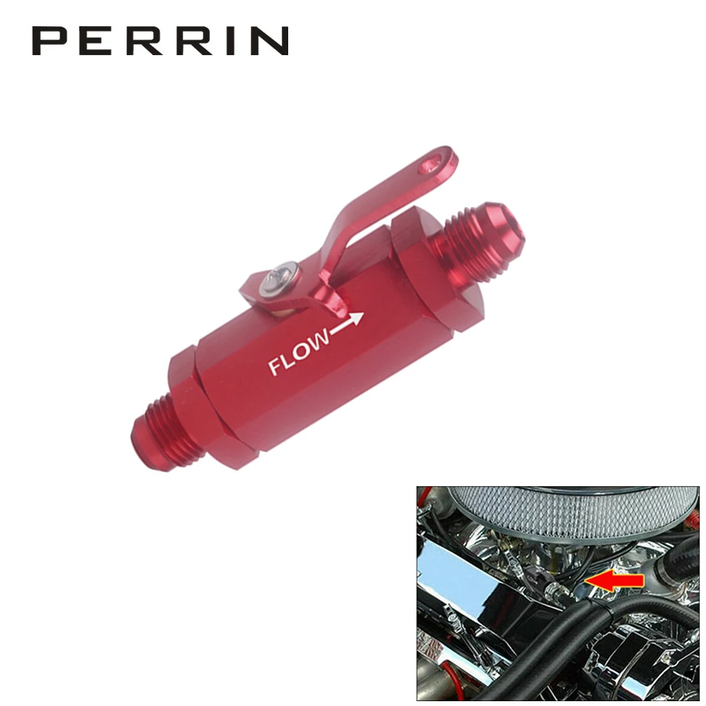 AN6-AN8-AN10-Aluminum-Inline-Fuel-Filter-Shut-Off-Valve-Cut-Off-w-Cable ...