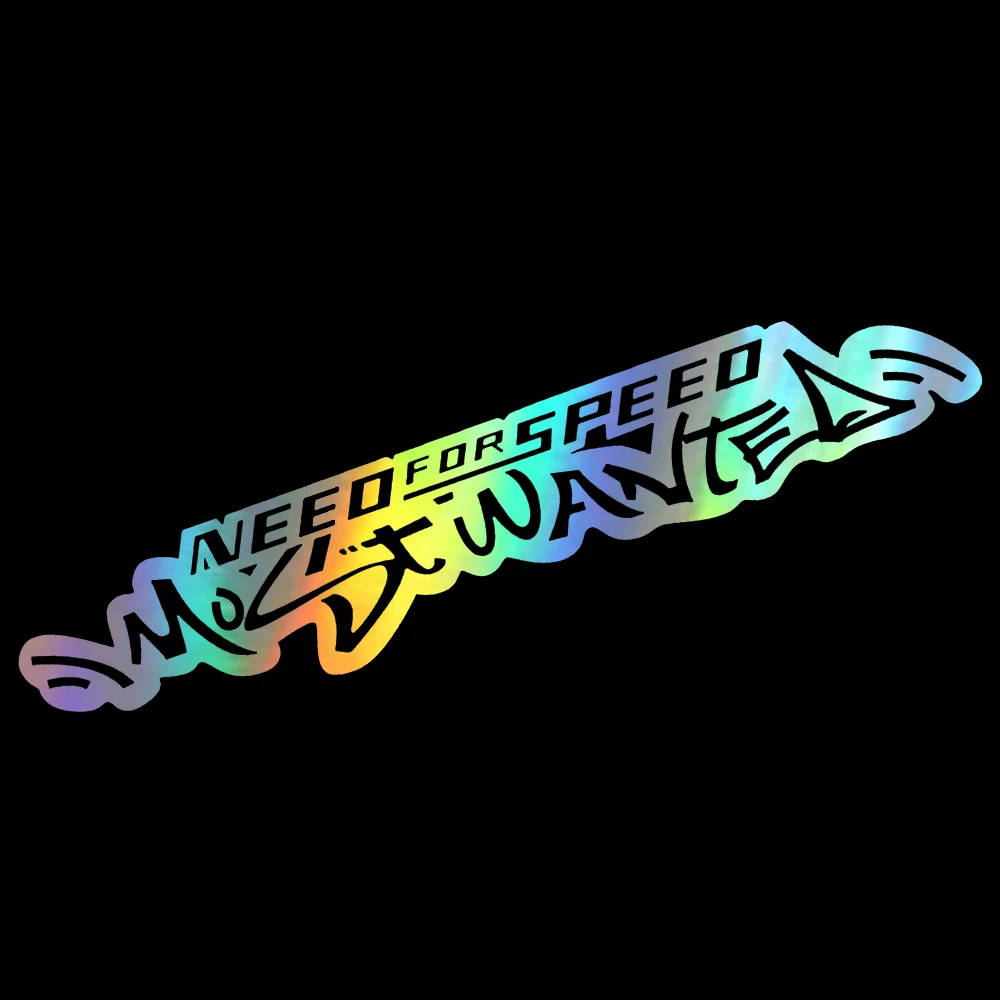 1pcs 17.8x3.6cm Need For Speed Car Stickers Vinyl Reflective Car Cover ...