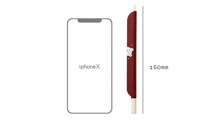 STYLO,2 Panda Dark Blue--Règle'écriture Portable, Design de dessin ...