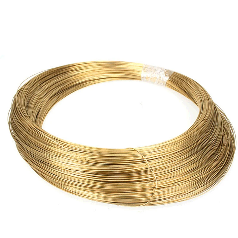 Câble-fil,Fil de laiton souple H62 de 1 mètre, diamètre Câble ...