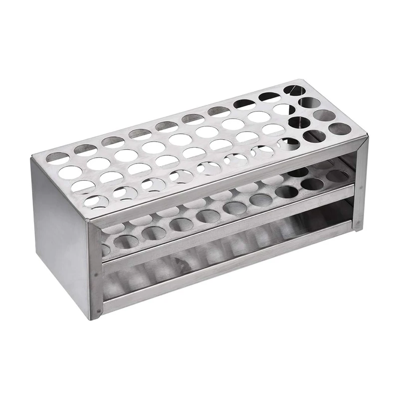 14Mm 40 Hole Aluminum Test Tube Rack Multifunctional Laboratory Test 14mm-40-hole-aluminum-test-tube-rack-multifunctional-laboratory-test