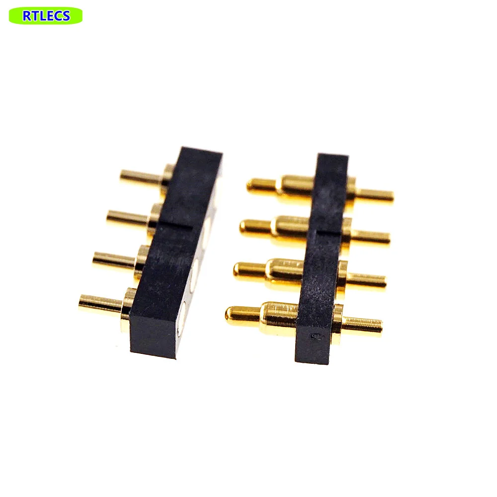 5-Pairs-Spring-Loaded-header-Contact-Pad-2-54-mm-Strip-Through-Hole ...