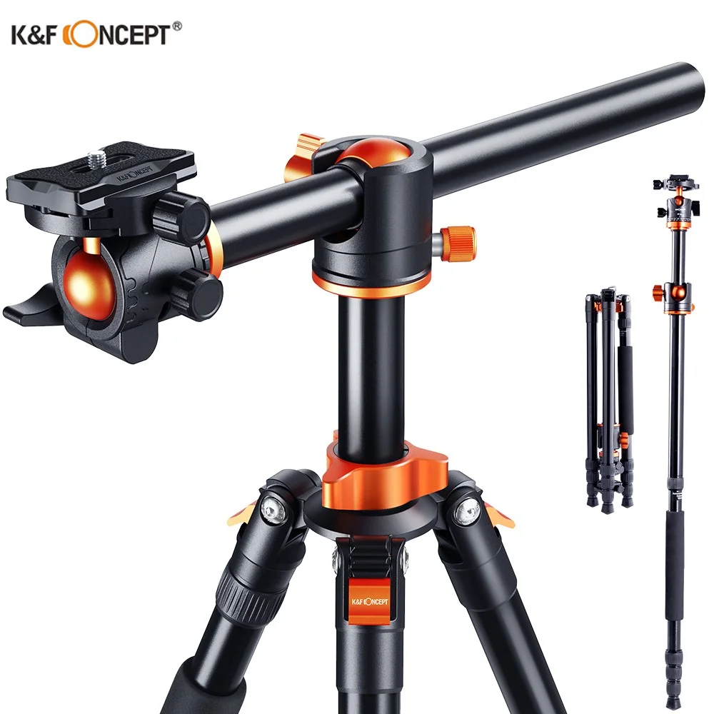K&f Concept Camera Tripod For Dslr Magnesium Aluminium Monopod ...