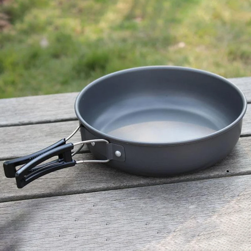 Nonstick-Outdoor-Pot-Camp-Picnic-Frying-Pan-Portable-Single-Cookware ...