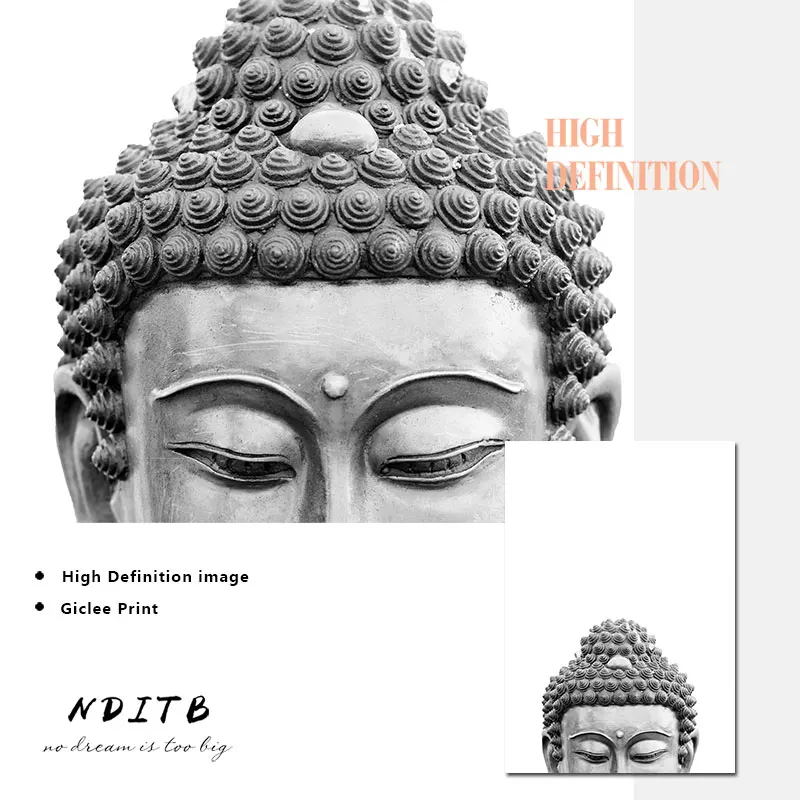 Buddha Statue Head Drawing