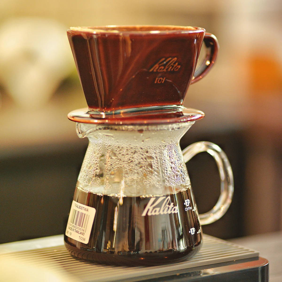 Japan-Kalita-Hand-Made-Coffee-Pot-Set-Fan-shaped-Drip-Filter-Coffee ...
