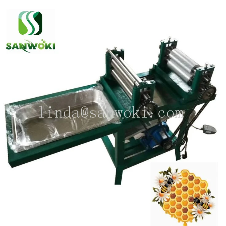 Electric Beewax Comb Mill Machine Beeswax Foundation Presss Roller ...