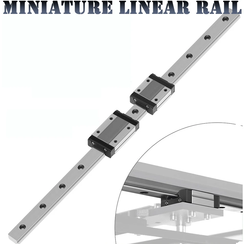 MGN MGN12 250 300 350mm miniature linear rail slide 1pc MGN12 linear guide+1pc MGN12H MGN12C ...
