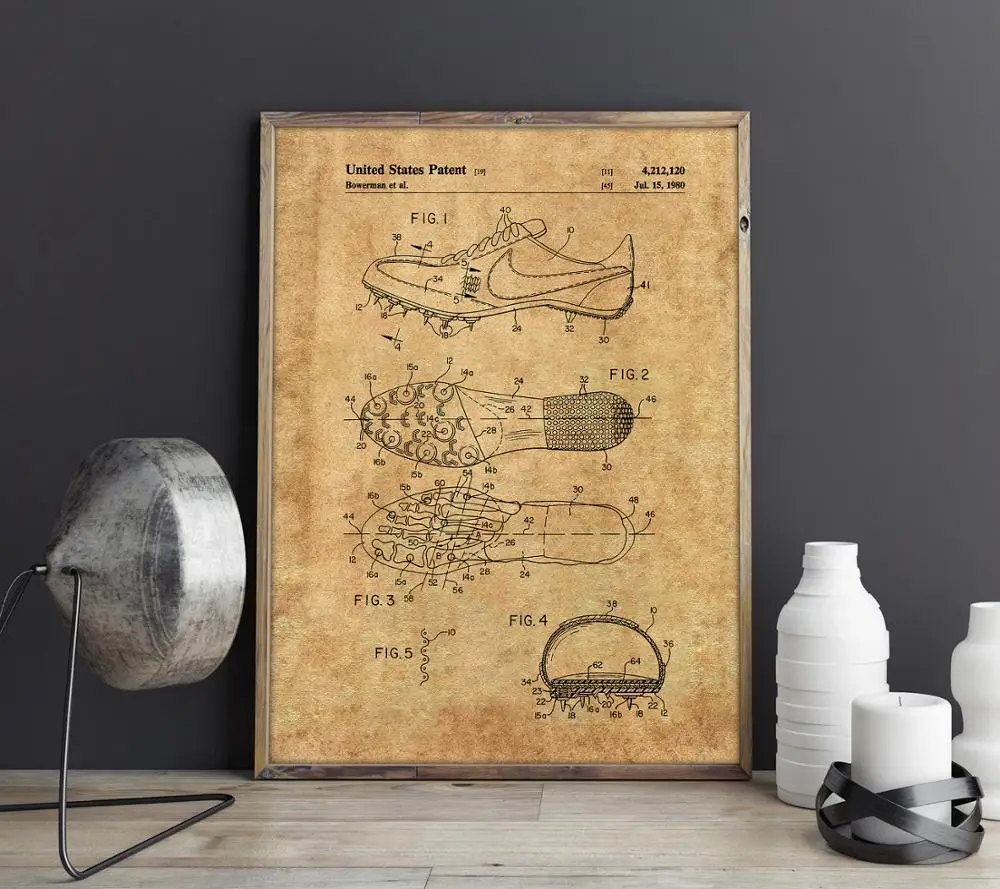 Running Shoe Drawing