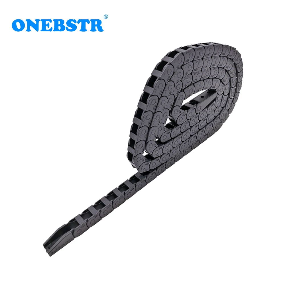 Jflo 1 Meter 5x5mm Wire Carrier Cable Drag Chain Mini Plastic Towline ...