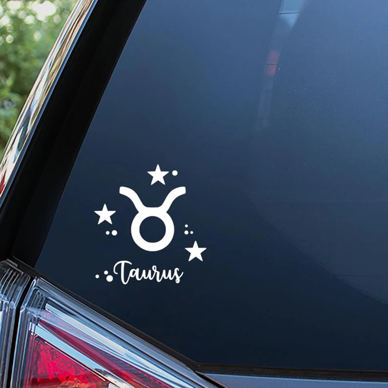 Home & Living Taurus Zodiac Symbol High Quality Custom Vinyl Car Laptop ...