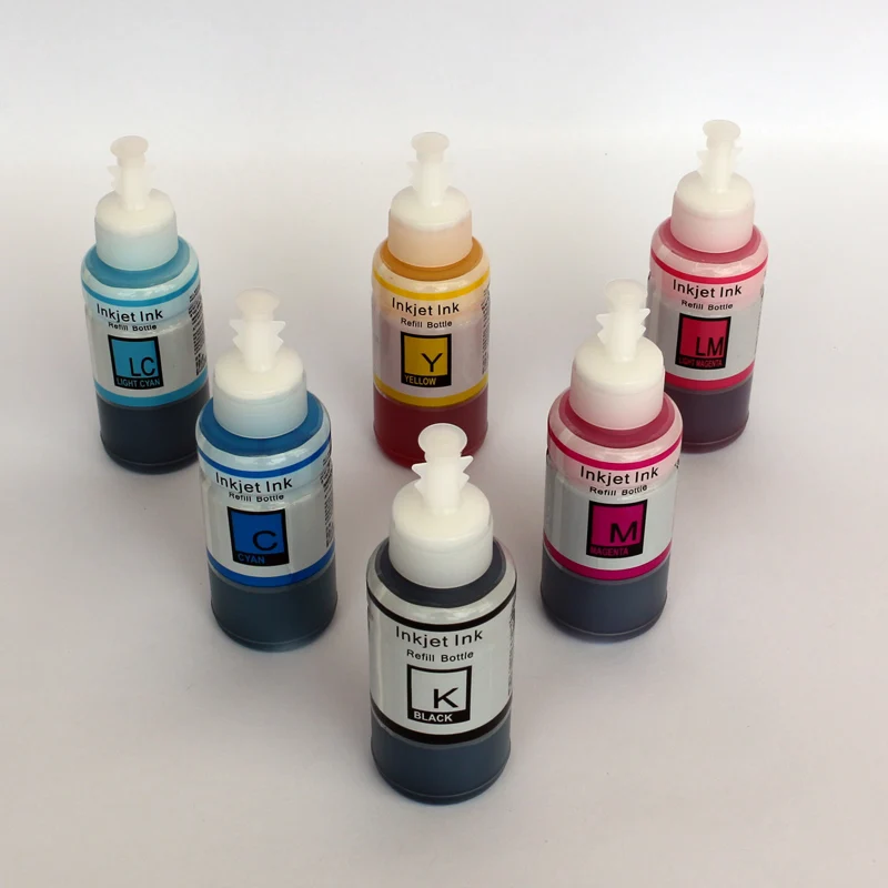 673 674 Dye Ink For Epson L800 L805 L810 L850 L1455 L1800 Printer ...