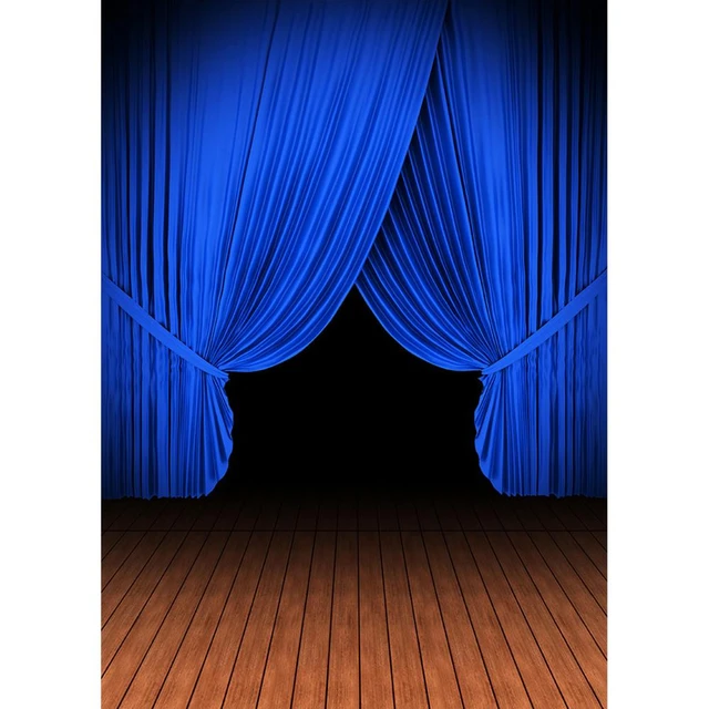 Studio Background Curtains Blue