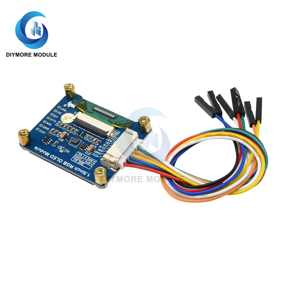 Polegada Rgb Oled Display Módulo 128*128 6-bit 65k Tela Colorida ...