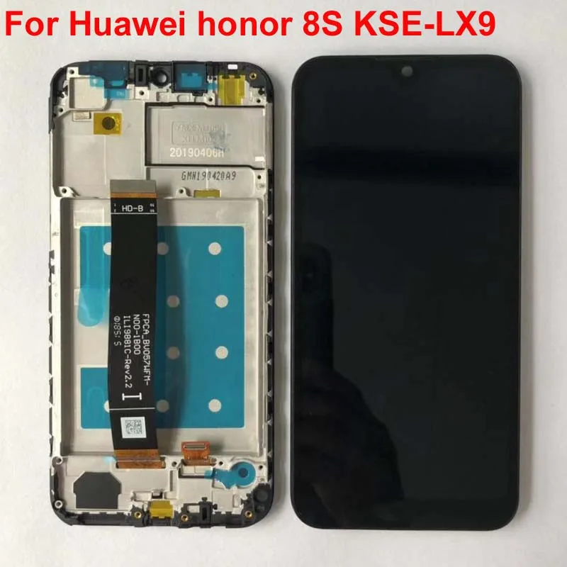 Orijinal Huawei honor 8S 2019 KSE LX9 LCD ekran + dokunmatik ekran ...