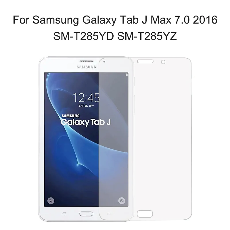 9H กระจกนิรภัยป้องกันหน้าจอฟิล์มสำหรับ Samsung Galaxy Tab A/J MAX 7.0 ...