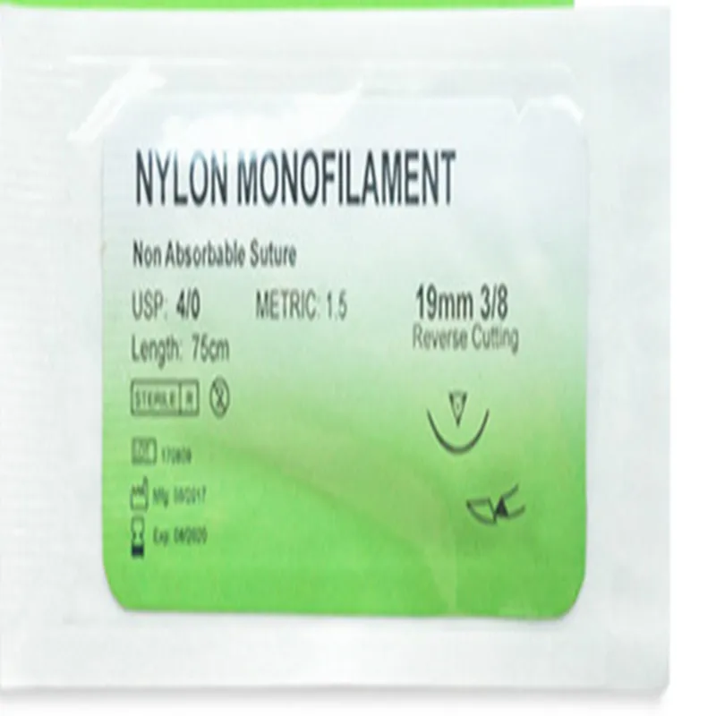Free gift medical Training thread suture nylon monofilament non injured ...