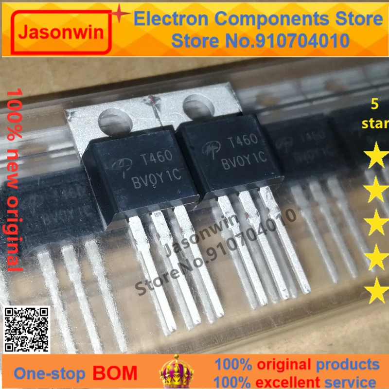 Mosfet T460 Aot460 85a – Transistor 60v À-100% D'origine, 50 Undi/lot ...