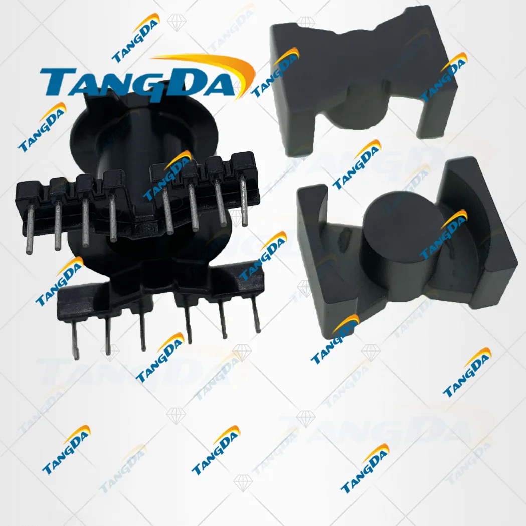 TANGDA PQ2020 PQ20-20 core Bobbin 6+8pin magnetic core+skeleton PC40 soft ferrite cores ...
