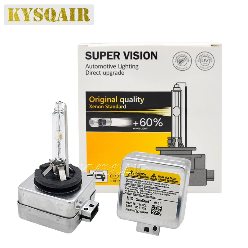 2021 자동차 헤드라이트 전구, D1S D2S D3S D4S HID 전구 램프, 4300K 5000K, 55W D1S D1R D2S D2R D3S D3R D4S D4R ...