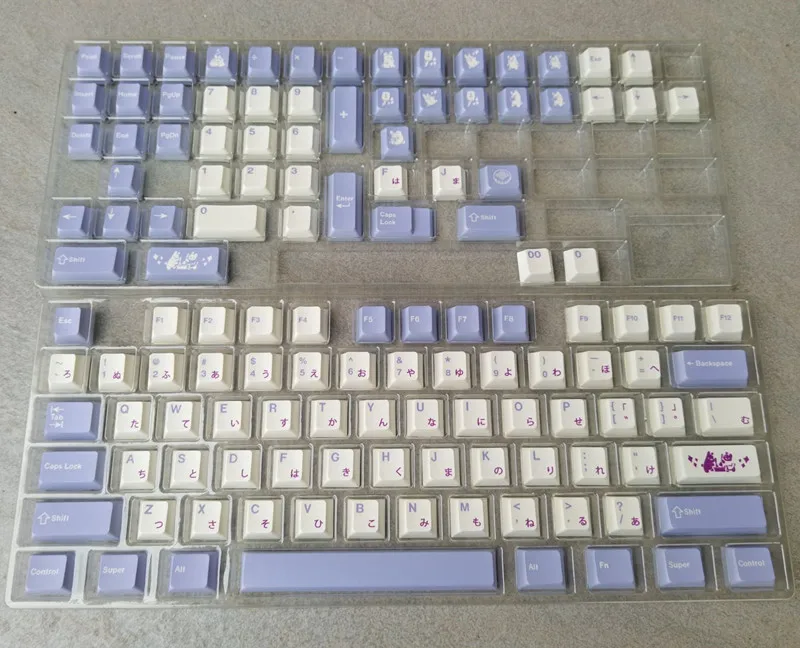 128 Keys/set Tuzi Theme PBT Dye Subbed Keycap For MX Switch Mechanical ...