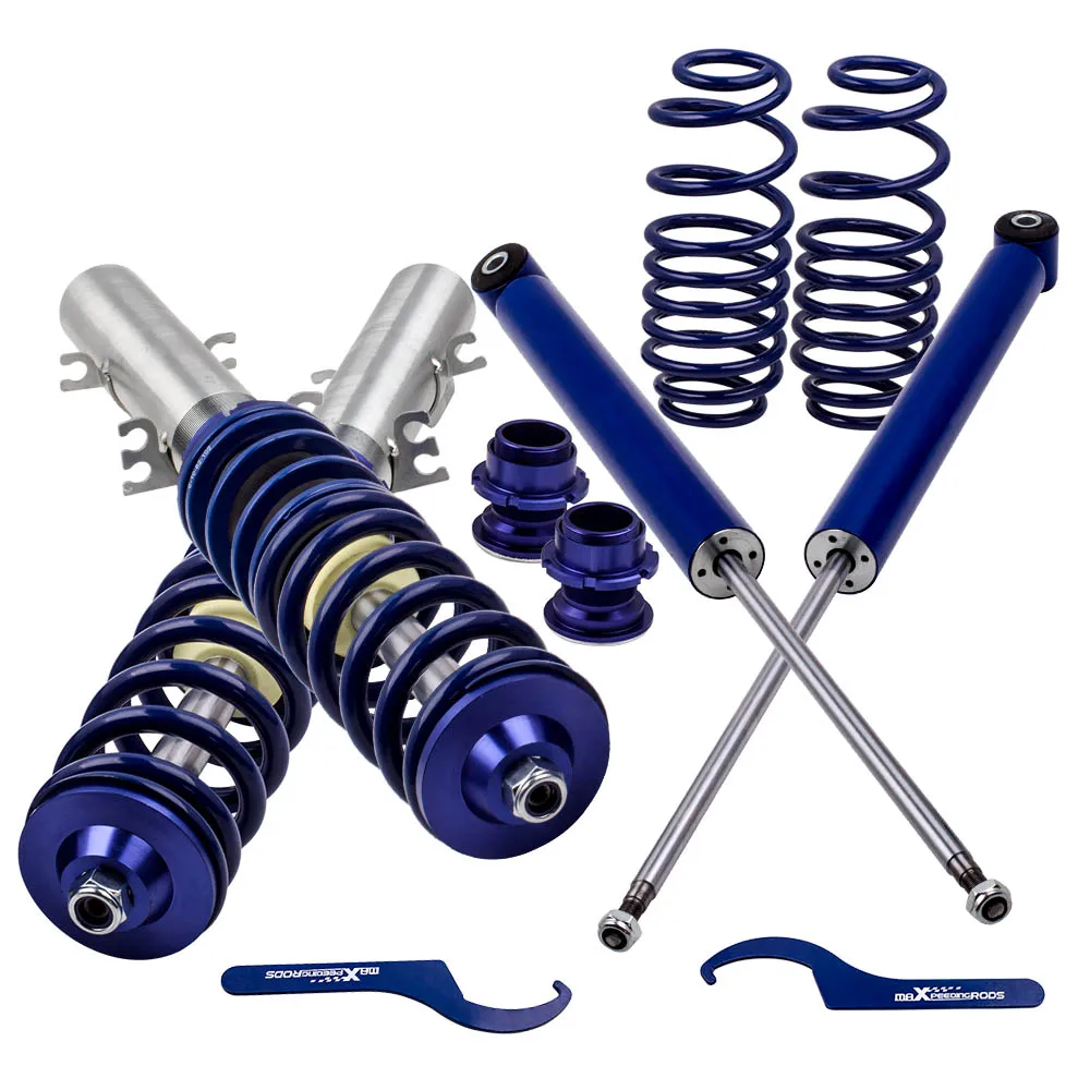 Lowering-Spring-Shock-Coilovers-Kit-for-VW-Golf-MK-IV-MK4-1J1-Seat-Leon ...