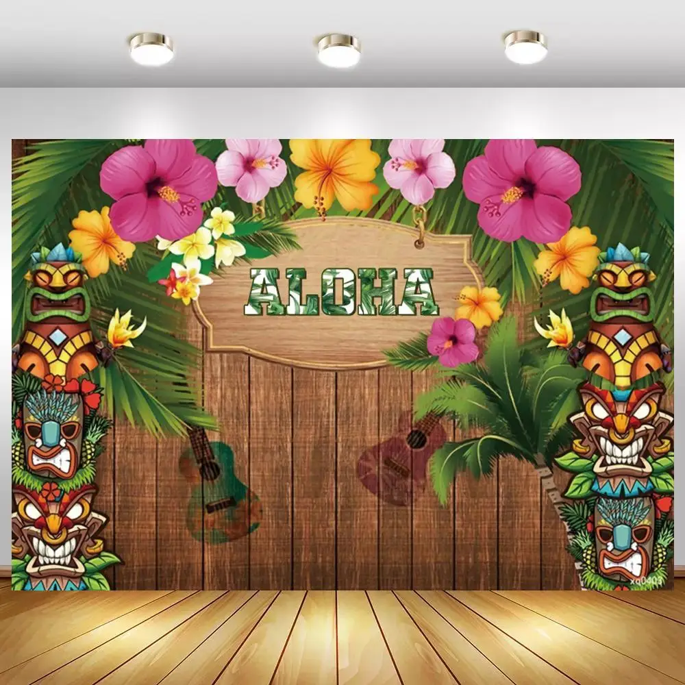 Luau Backdrop Decorations